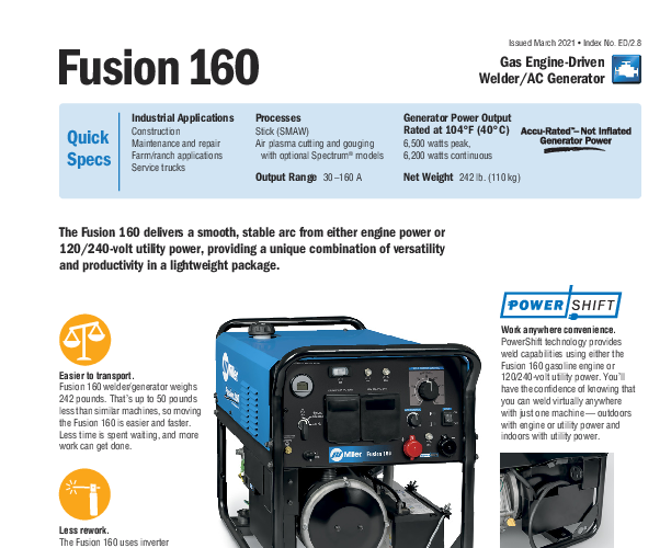 FUSION 160 - Josef Gas