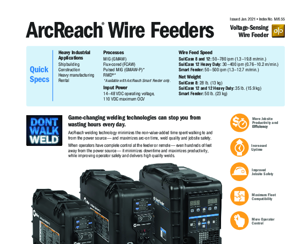 PKG,ARCREACH SMART FEEDER,PIPE Q300 GUN - Josef Gas